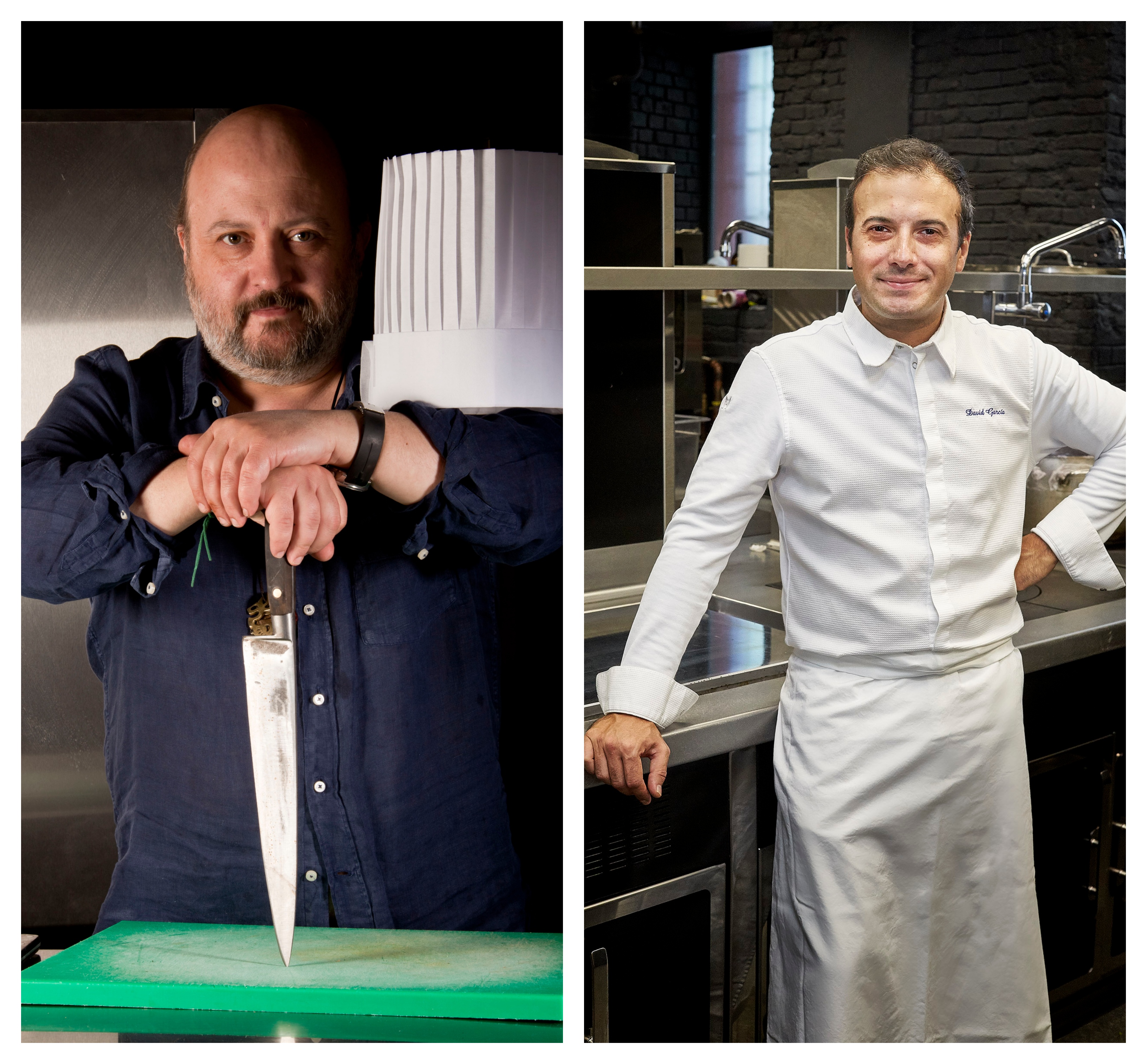 Sacha Hormaechea y David García, juntos en la Cocina Central de ...
